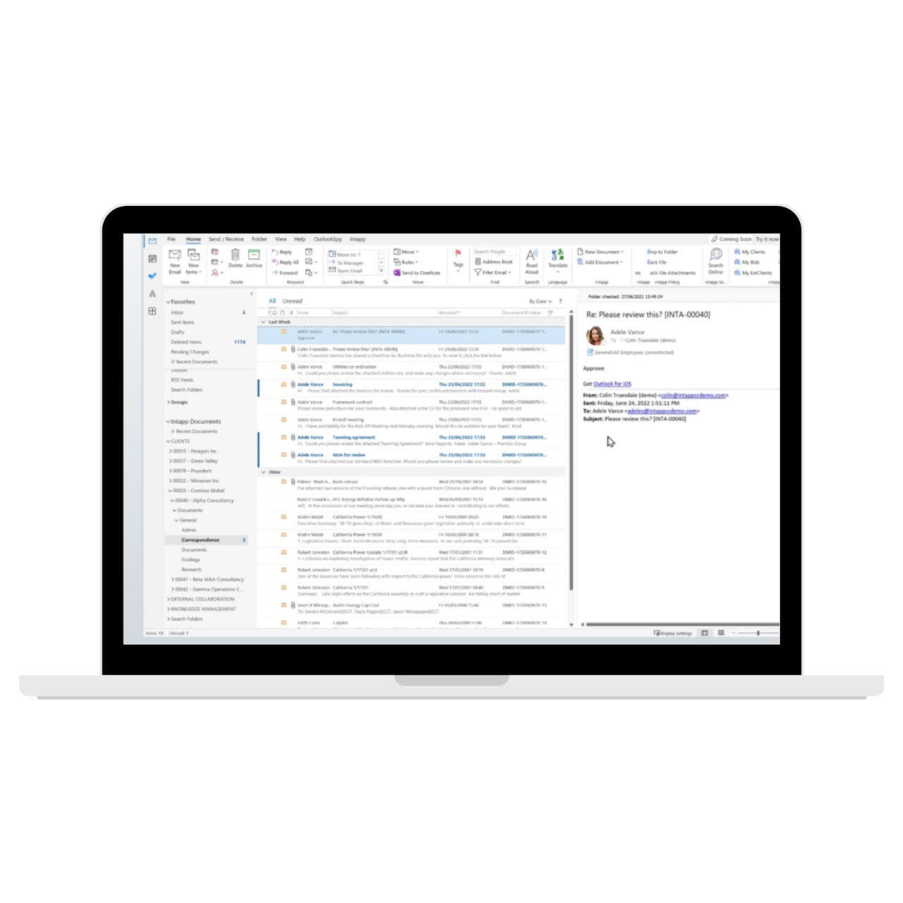 Intapp Collaboration - Symphony