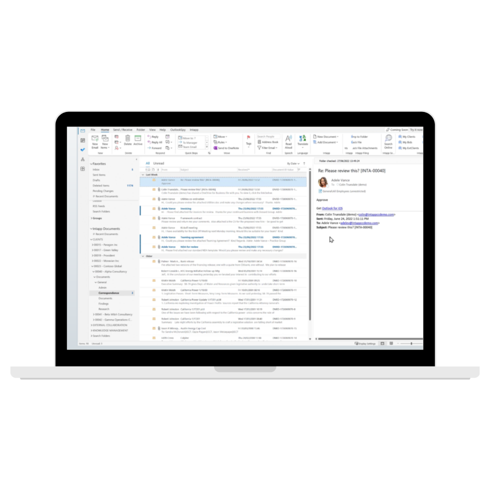 Intapp Collaboration - Symphony